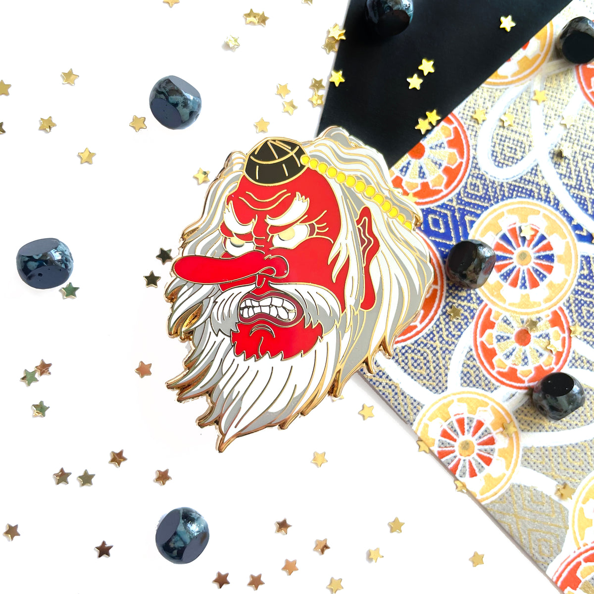 Tengu 👺 Yokai Club Pin – Shishido Creative