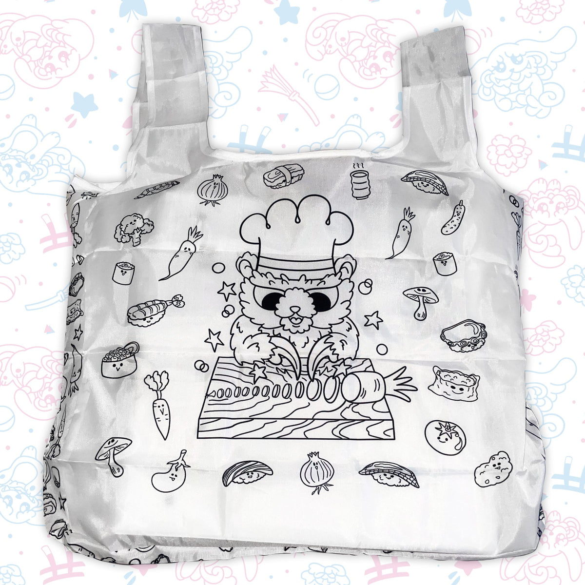 Kamaitachi Reuseable Double-Sided Eco-Bag – Shishido Creative