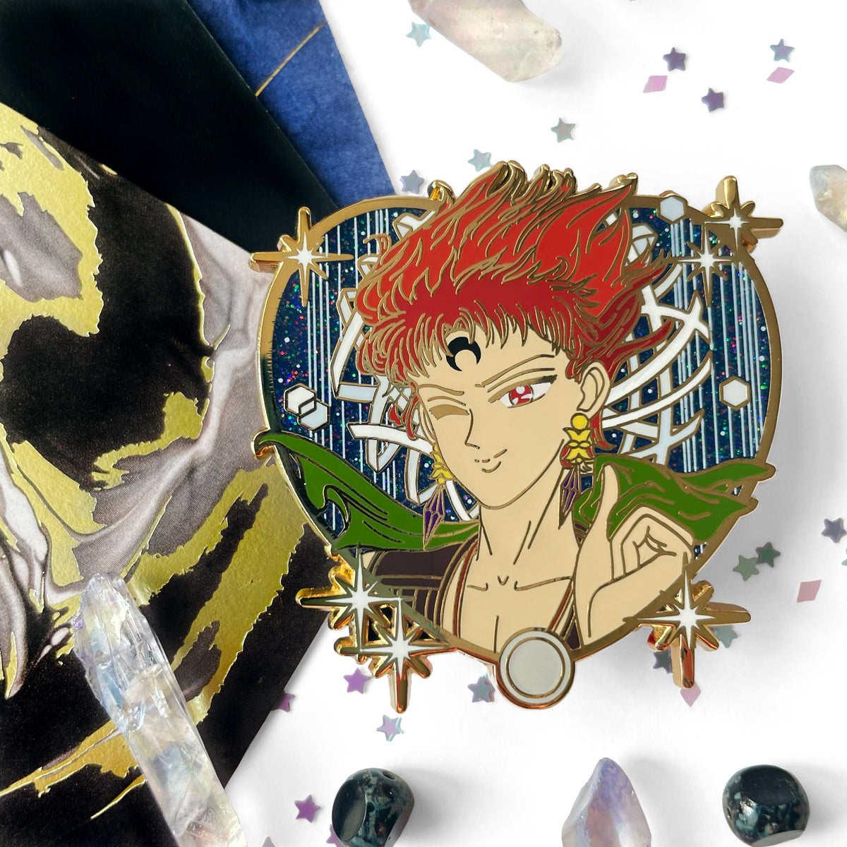 Smug Scoundrel Enamel Pin – Shishido Creative